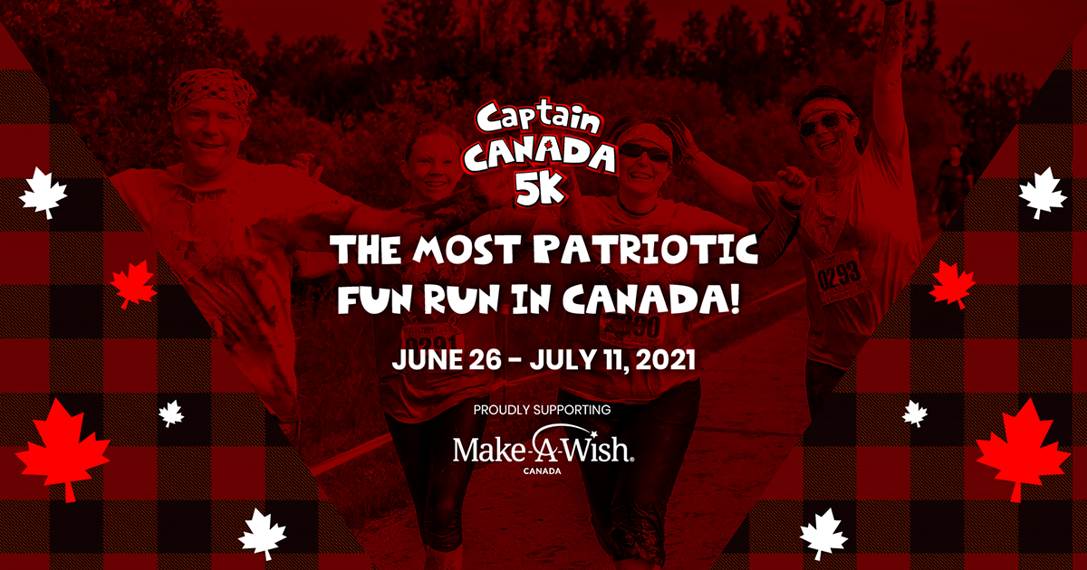 Captain Canada 5K Run | June 25th - July 3rd, 2022